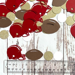 Niners Football Confetti - San Francisco 49ers Party Decorations ...