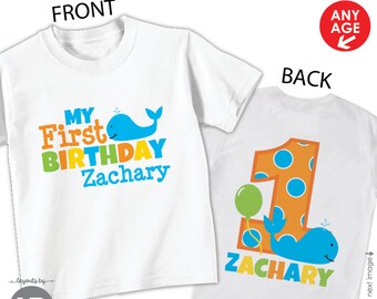 Whale Themed Birthday Tutu Outfit-Ocean Themed Birthday Tutu | Etsy