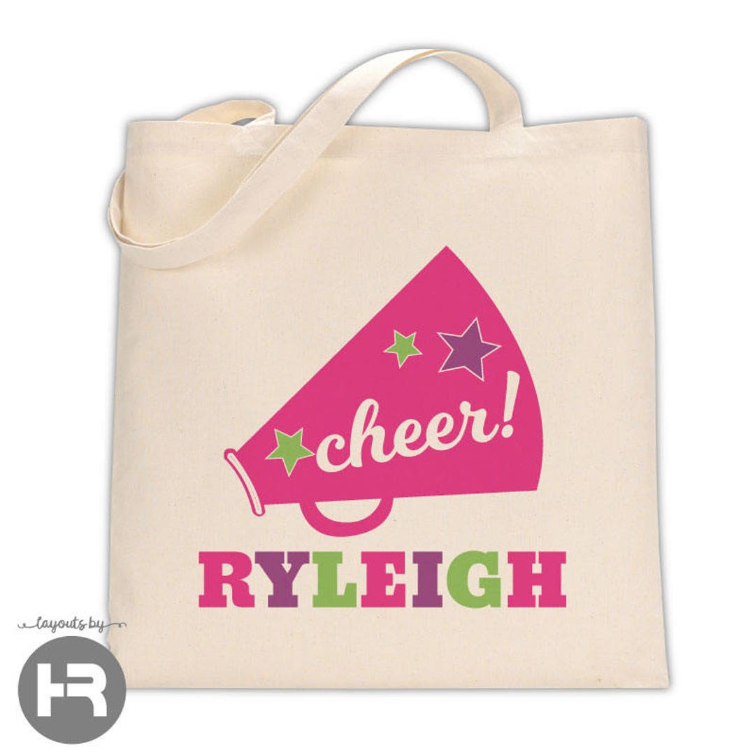 Cheerleader Bag Personalized - Cheer Competition Gift - Monogrammed ...