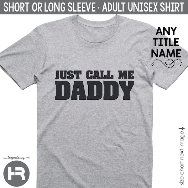 Call Me Daddy T Shirt - Etsy