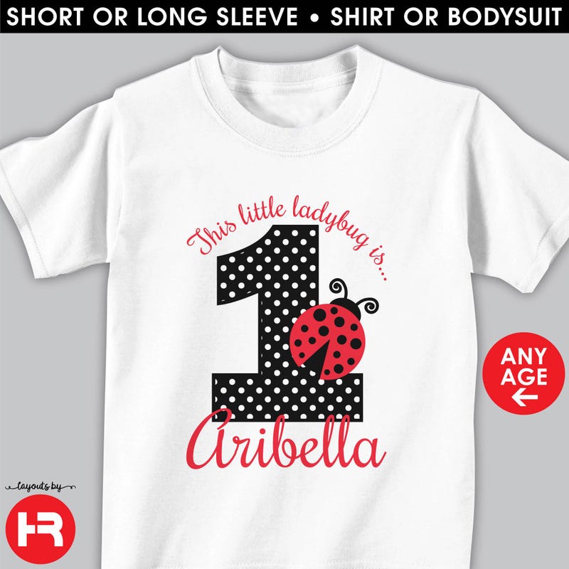 Ladybug 1st Birthday - Etsy