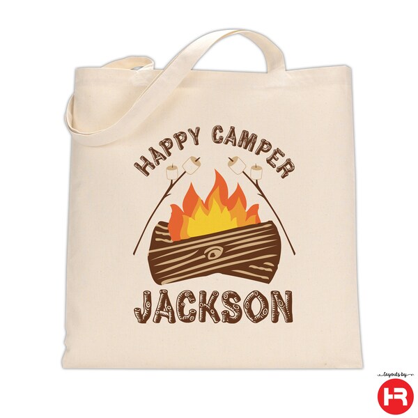 Happy Camper Tote - Etsy