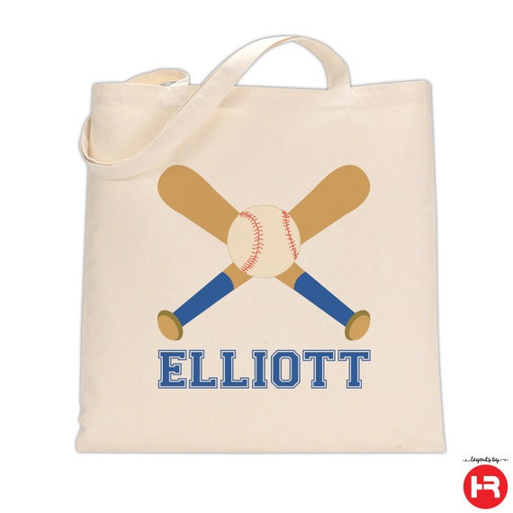 Baseball Tote Bags Etsy