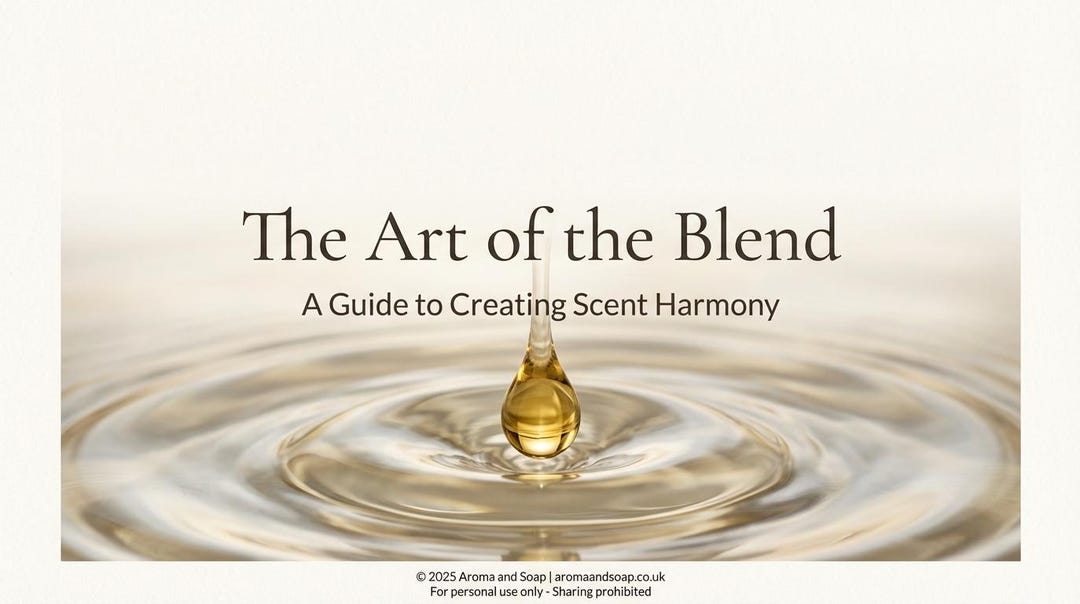 The Art of the Blend Essential Oil Blending Guide | Scent Family Wheel ...