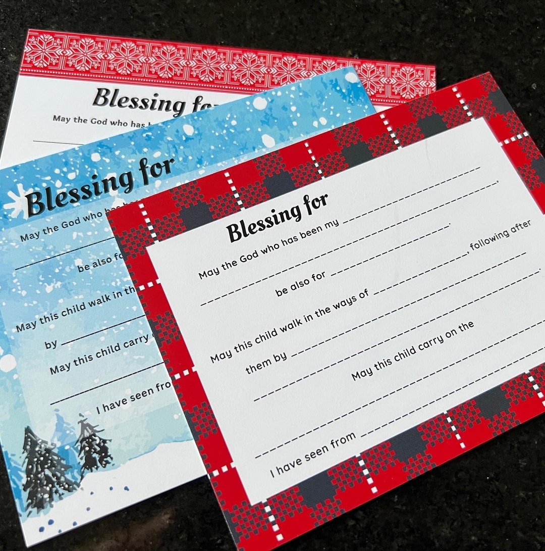 Craft a Blessing Postcards - Set of 5 - Etsy