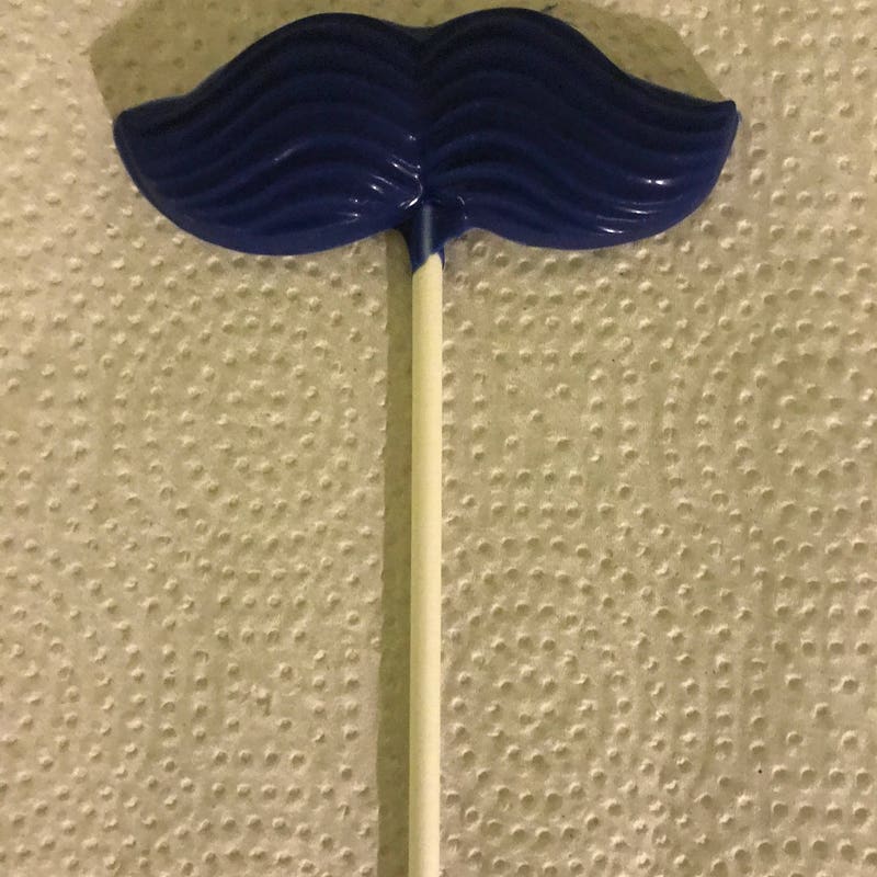 Mustache Lollipop - Etsy