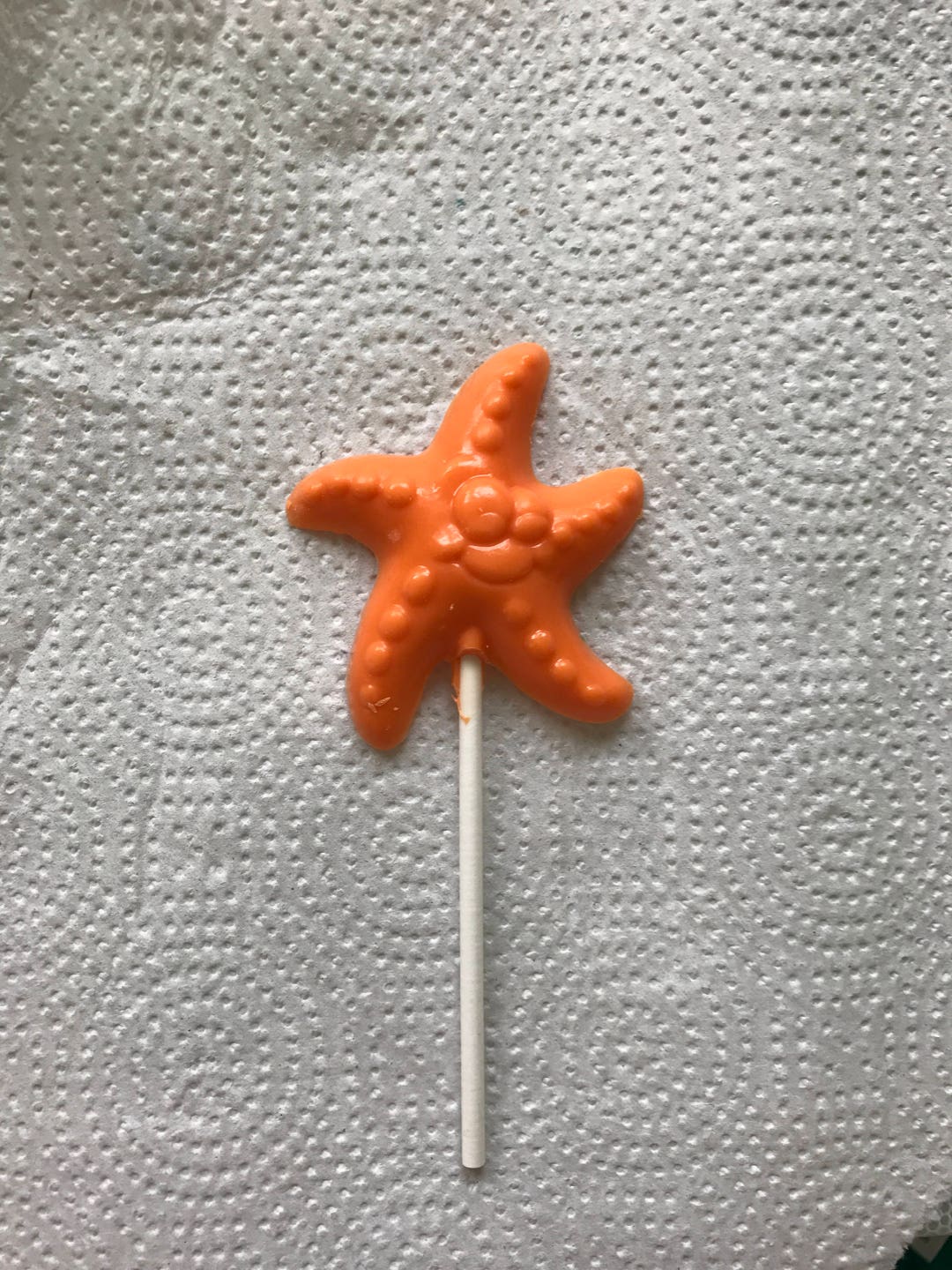 Chocolate Star Fish Lollipop - Etsy