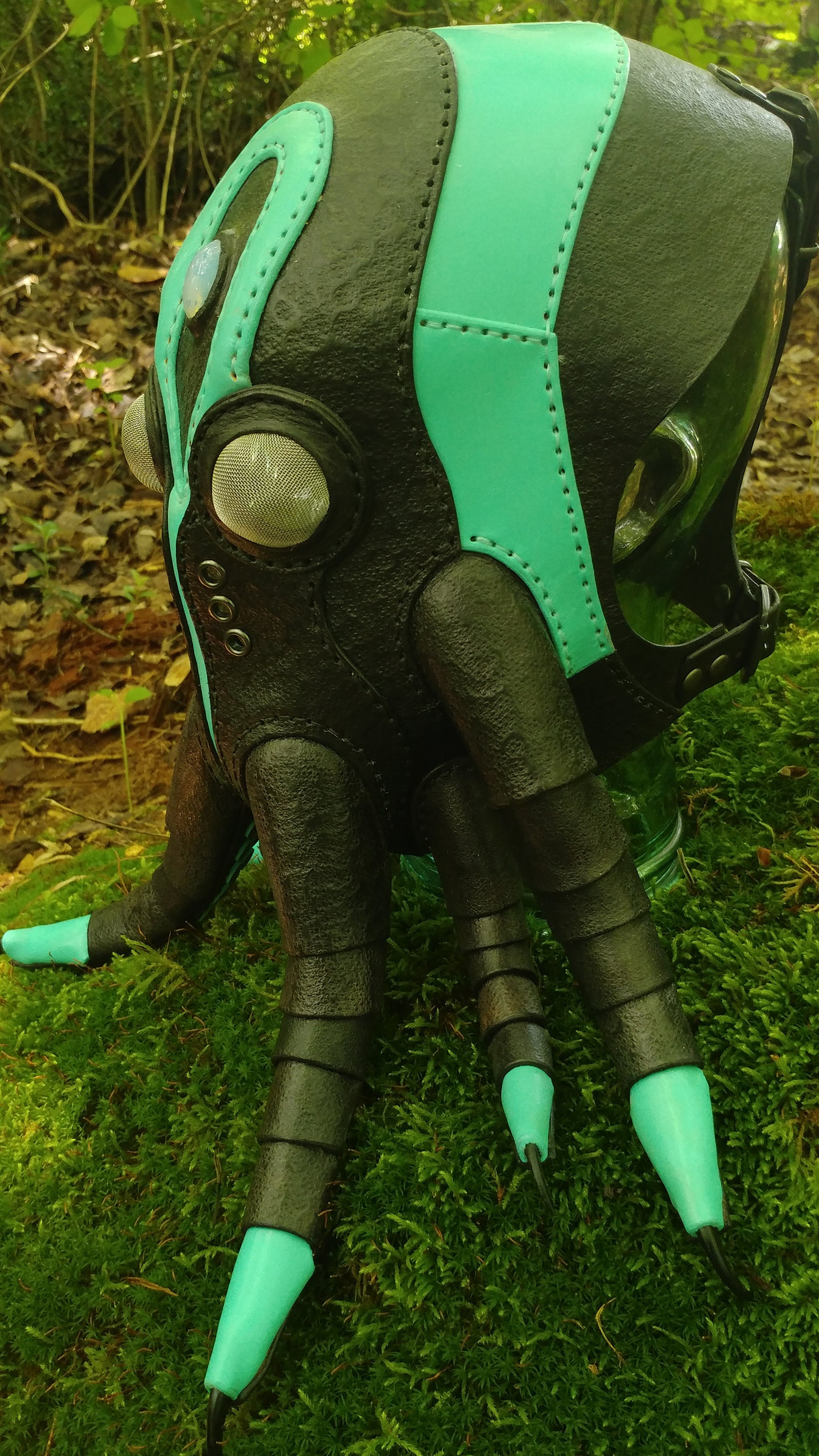 Legendary Tron Inspired Helm of Cthulhu Handmade Full Grain Leather ...