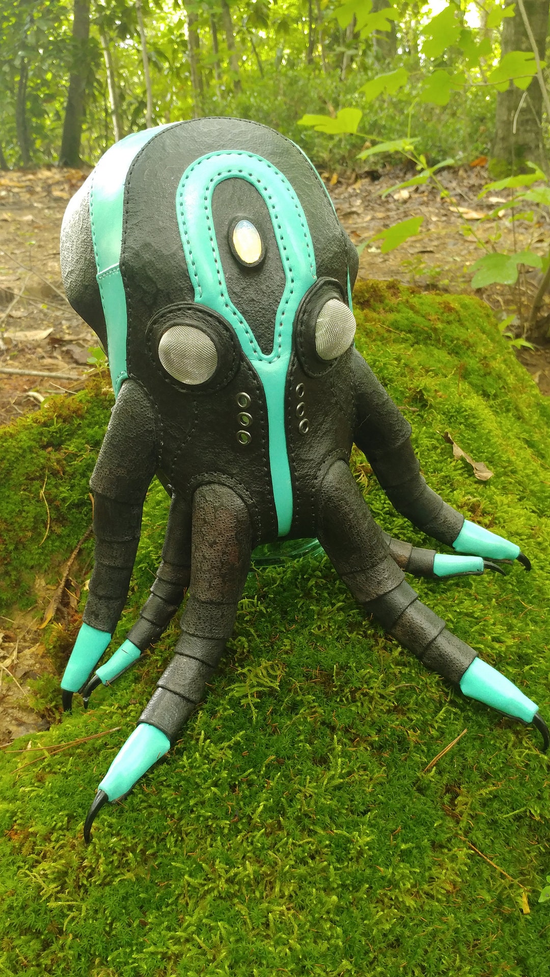 Legendary Tron Inspired Helm of Cthulhu Handmade Full Grain Leather ...