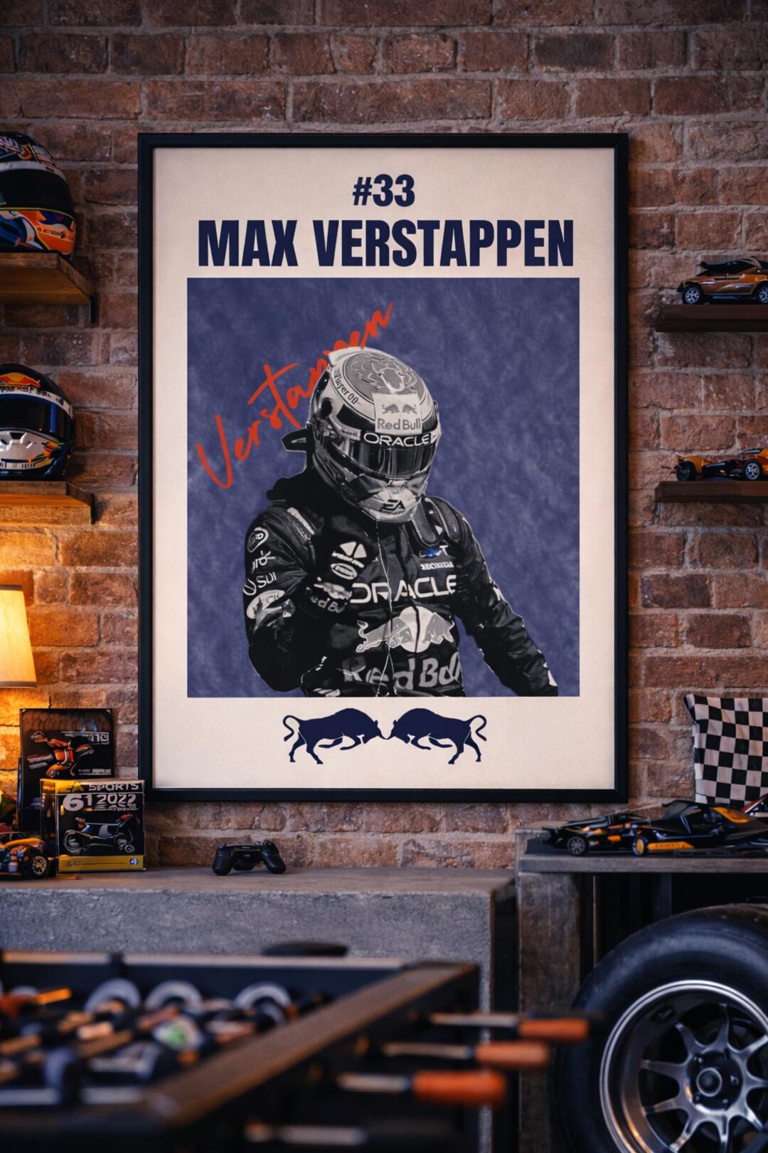 Max Verstappen Redbull F1, Wall Art (instant Download) - Etsy