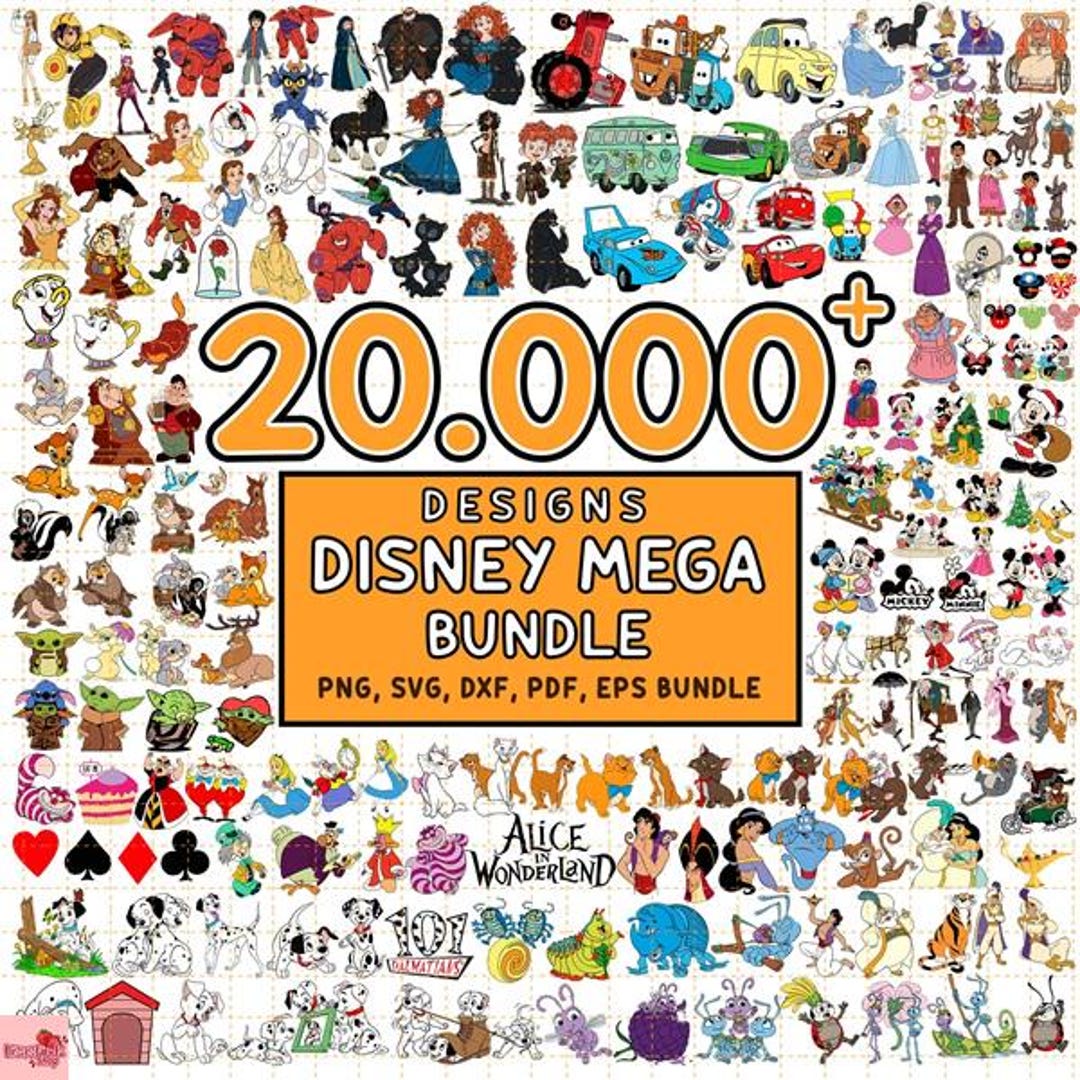 Mega Mickey & Friends Png Bundle | Family Vacation Png | Family Trip ...