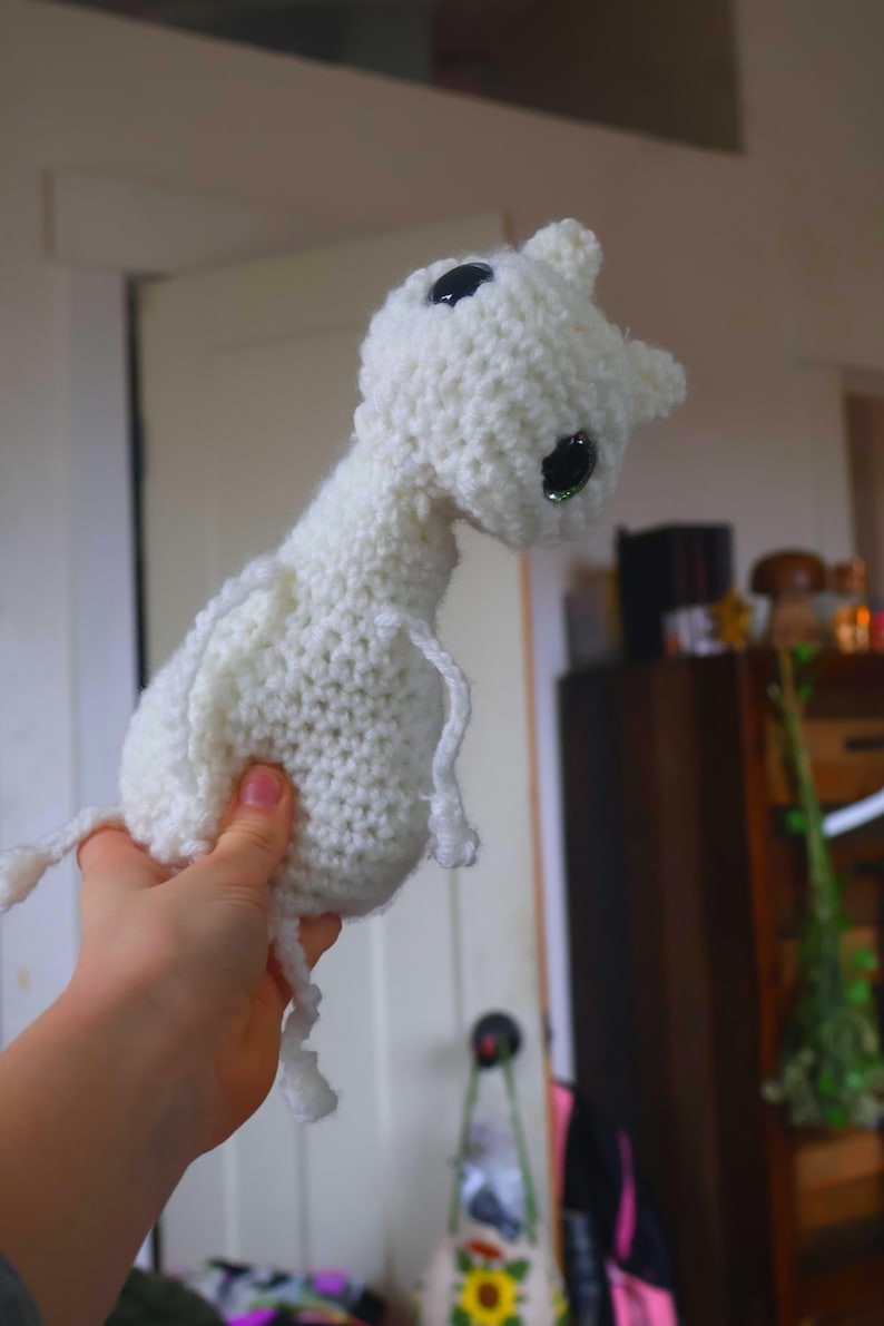 Floppy Cat Crochet Pattern: Jumbo and Small Size - Etsy