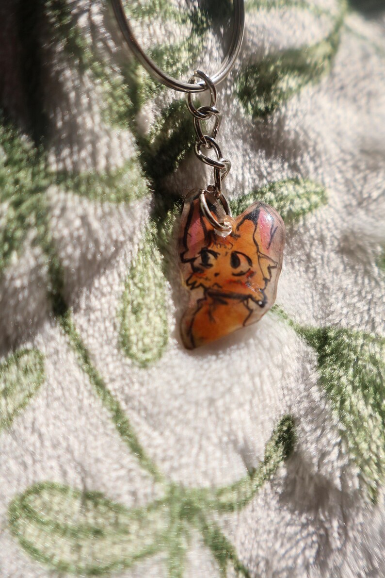 Handmade Warrior Cats Keychain || Warrior Cats Firestar - Etsy