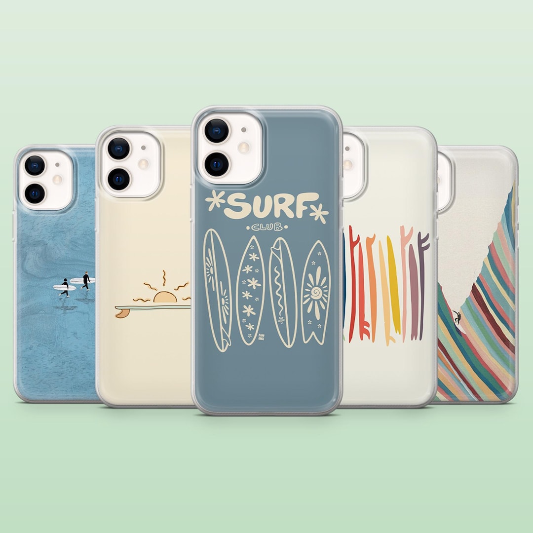 Surfing Phone Case Surfboard Surfer For Iphone 17pro 16 15 14 13