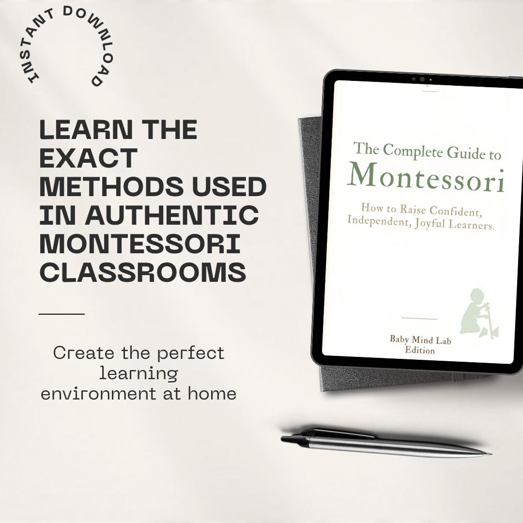 Montessori Method Guide Ebook | Complete Handbook for Parents Teachers ...
