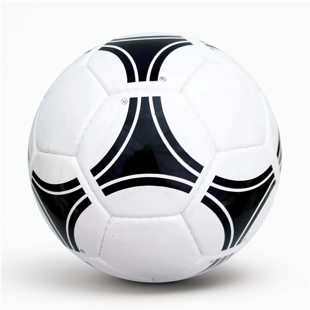 Vintage 1978 Style Soccer Ball Size 5 – Hand-stitched Retro Match Ball ...