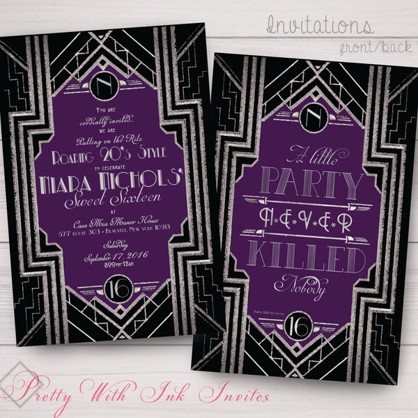 Gatsby Monogram - Etsy