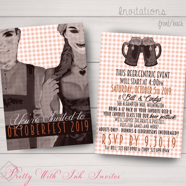 Octoberfest Invitation - Etsy