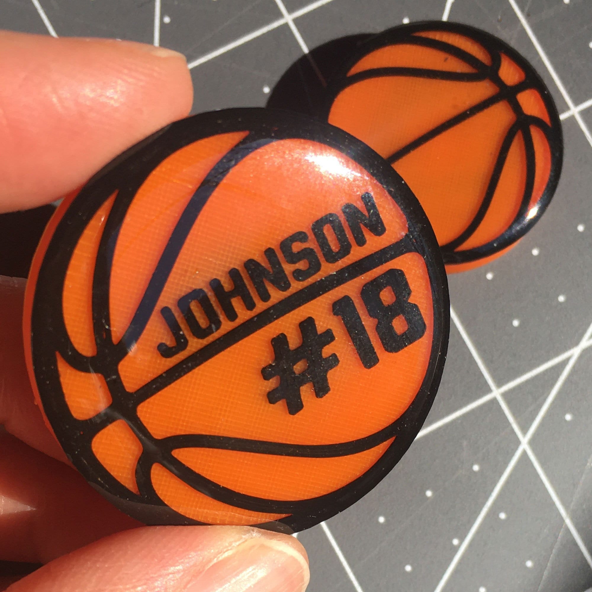 Basketball Magnet (custom) - Etsy