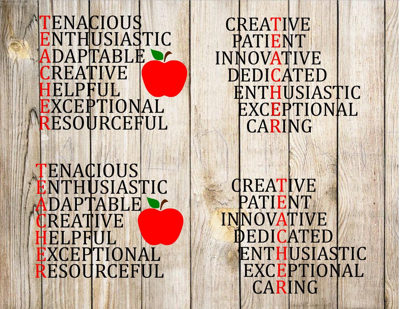 Teacher SVG, Teacher Word Art Svg - Etsy