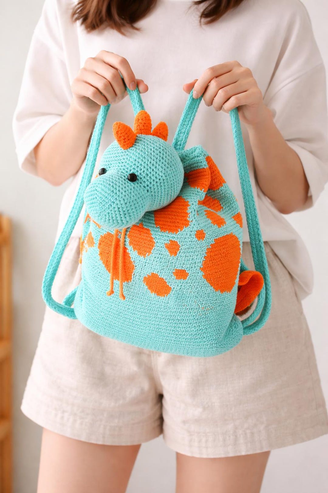 Crochet Dino Backpack Pattern - Etsy
