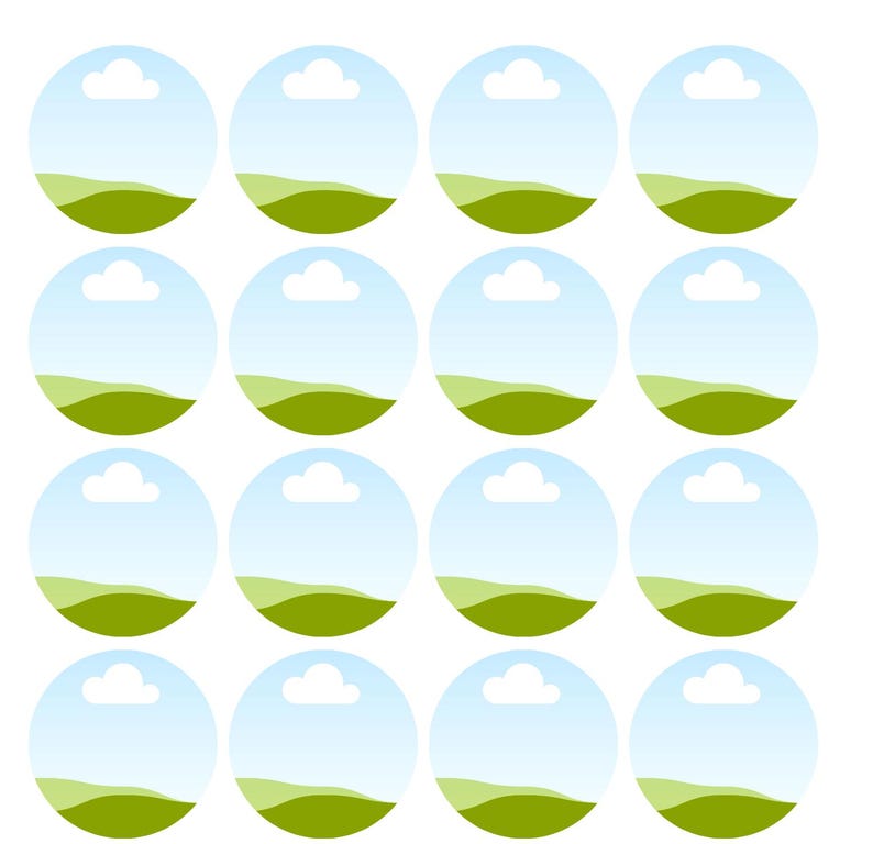 Circle Template Bundle | Editable Canva Round Frames | Custom Badge ...