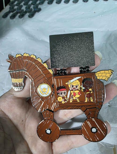Epic the Musical Trojan Horse Enamel Pin - Etsy