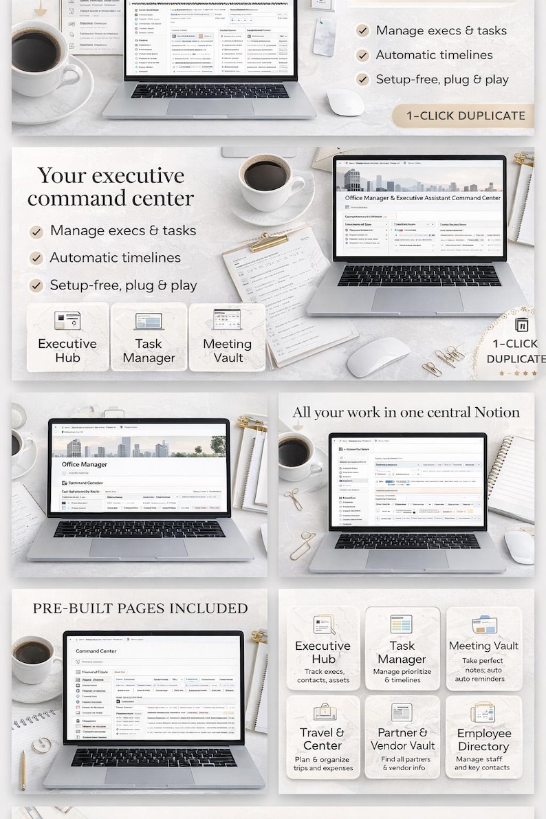 The Office Manager & Executive Assistant Command Center - Etsy