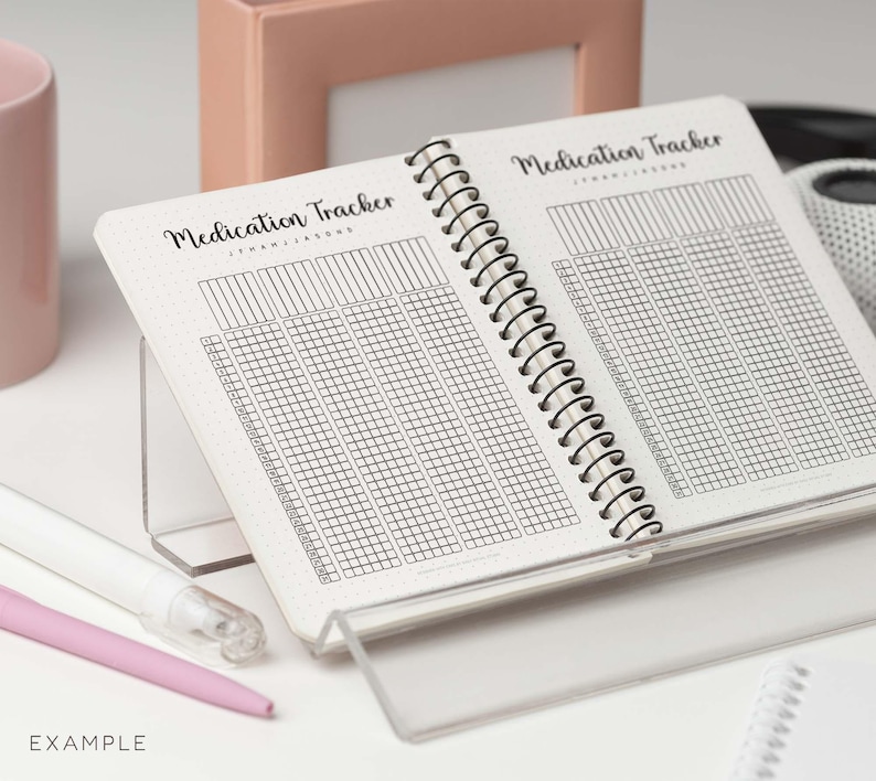Medication Tracker Printable – Monthly Medicine Log – Vitamins ...