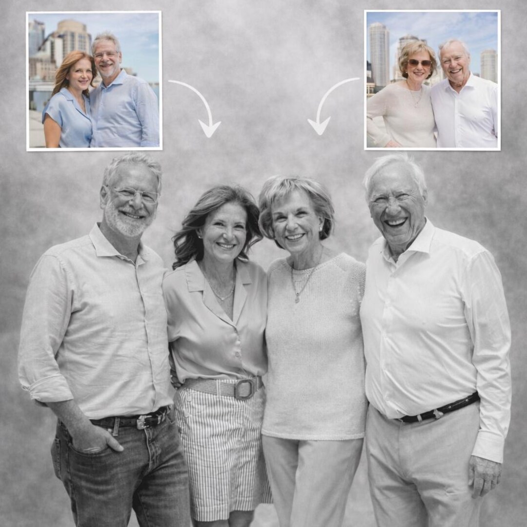 Heavenly Family Portrait – Add Passed Loved One to Photo – Custom ...