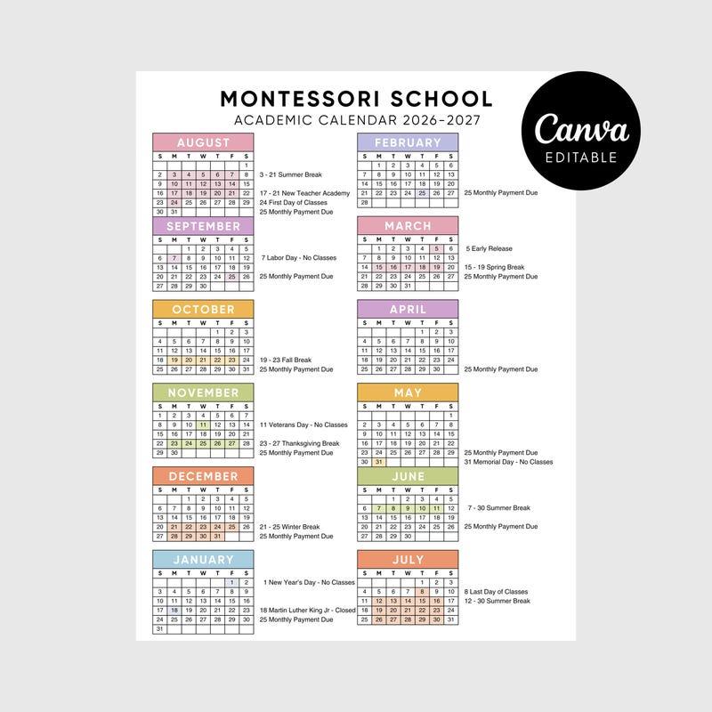 Calendar Magnets 2026 - Etsy