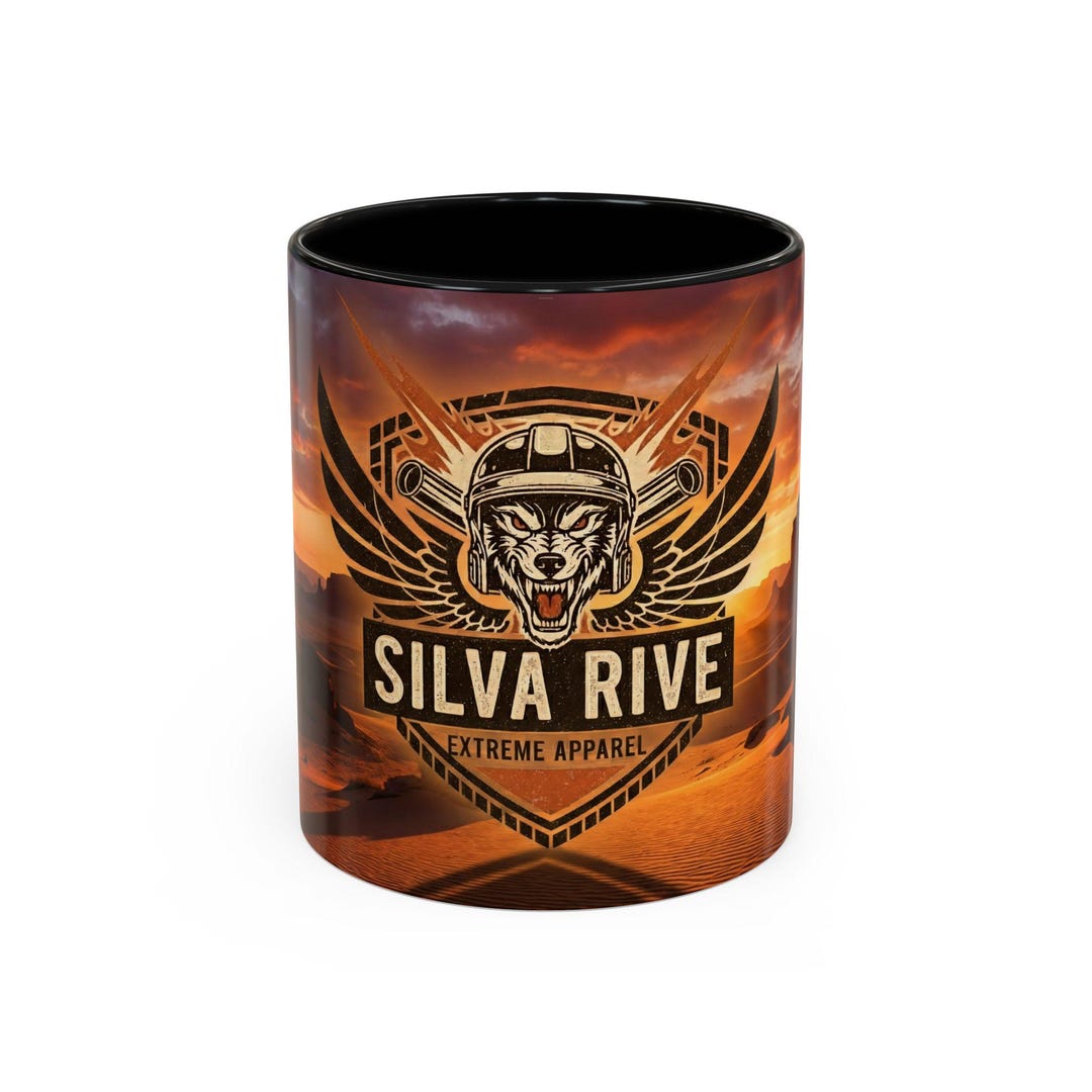 Silva Rive Skull Wings Logo Coffee Mug | Accent Mug 11oz 15oz - Etsy