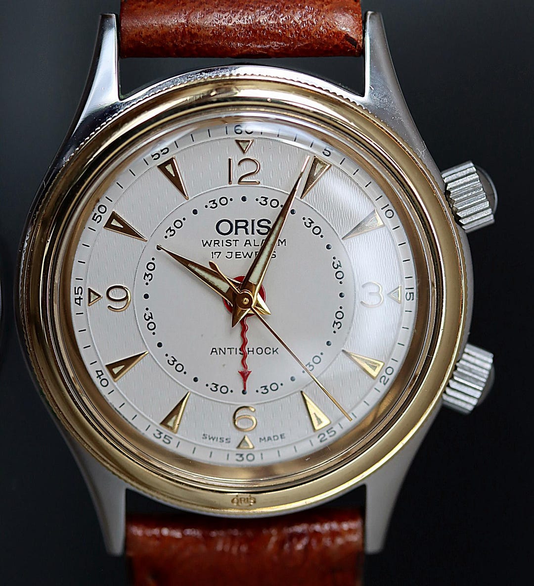 Oris Wrist Alarm Ref. 418-7451-63 – Swiss Mechanical Alarm Watch With ...