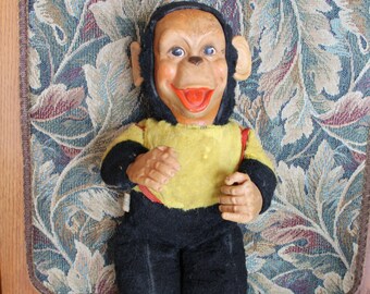 Rubber face monkey | Etsy