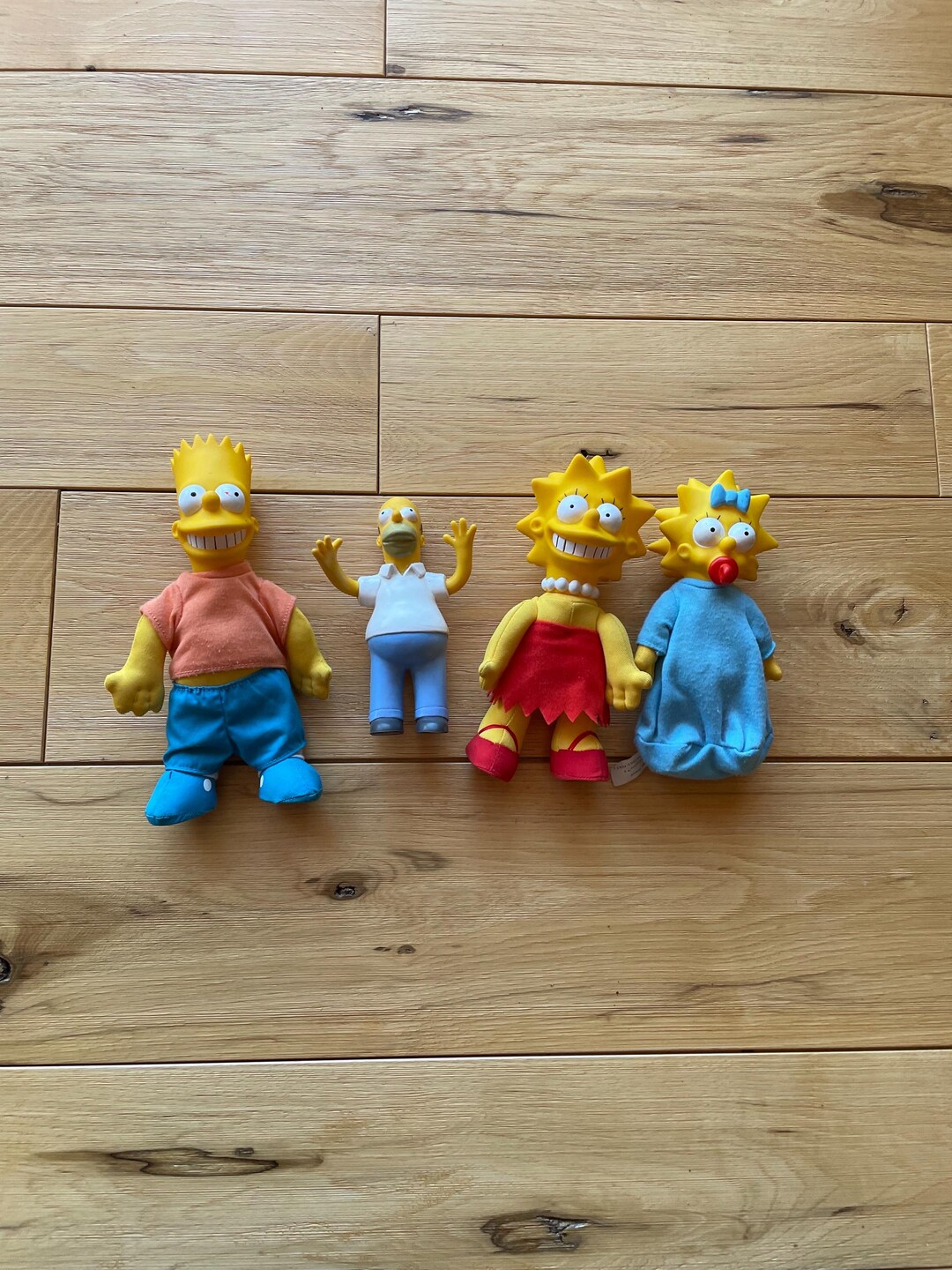 Vintage Set of Simpsons Dolls - Etsy