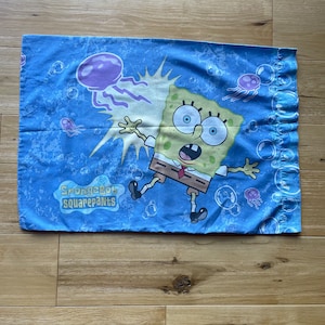 Vintage Spongebob Pillow Case - Etsy