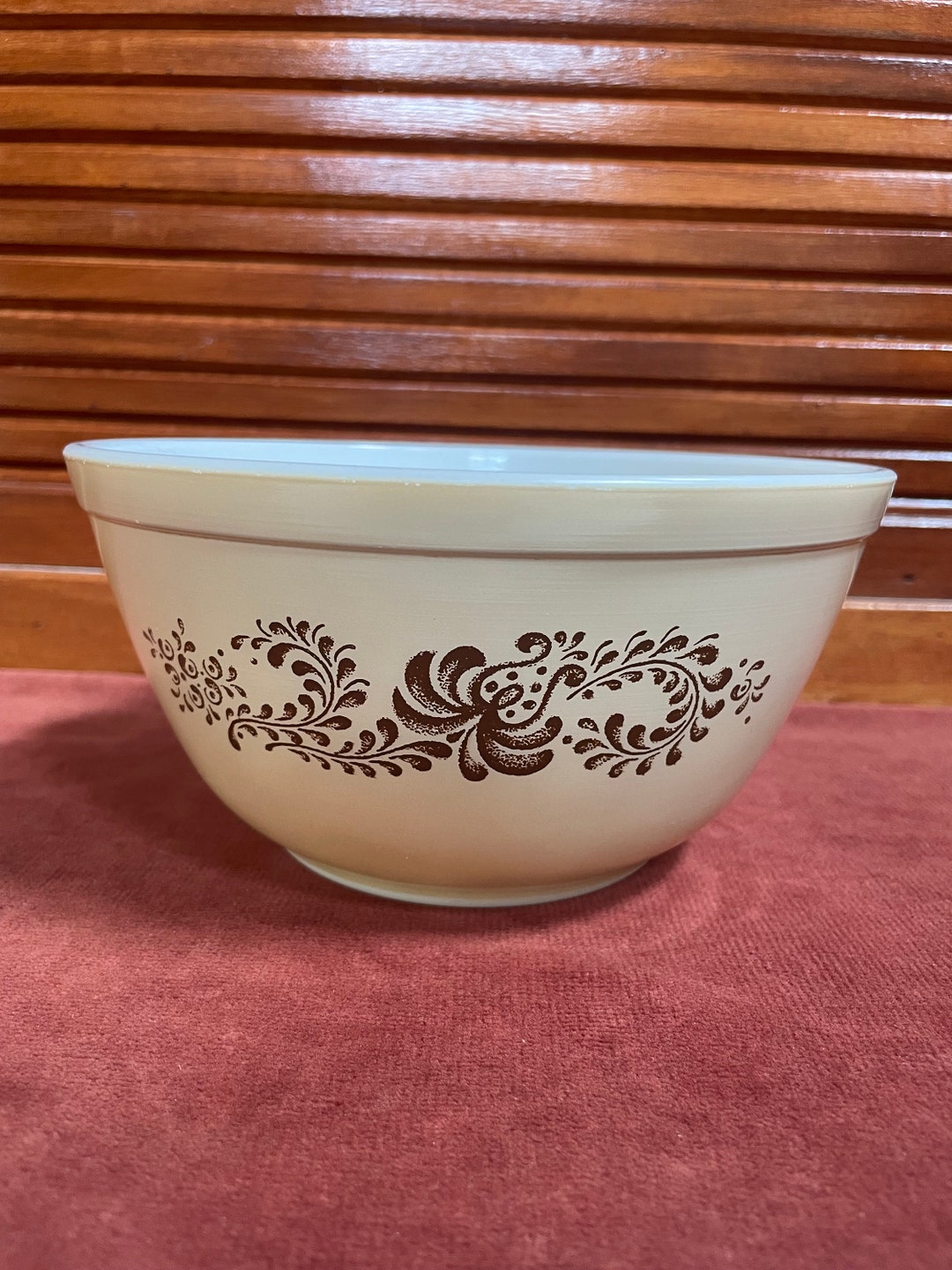 Pyrex Mixing Bowl Homestead Beige 1.5Q 402 - Etsy