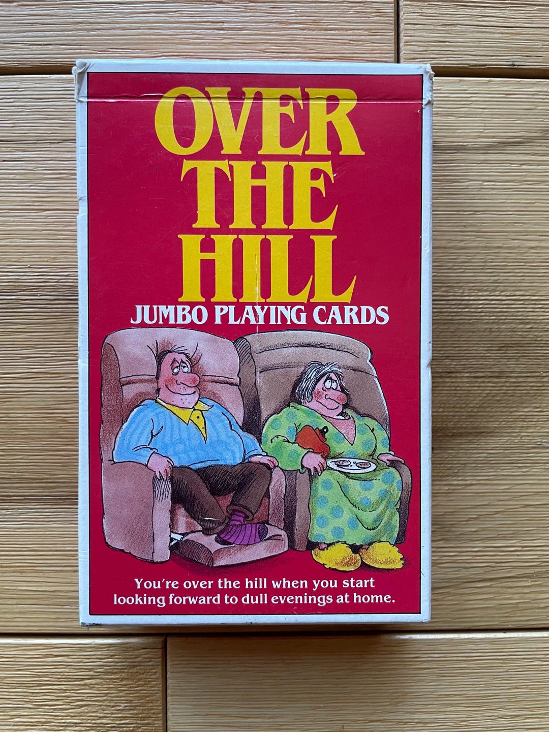 Over the Hill Jumbo Humorous Playing Cards - Etsy