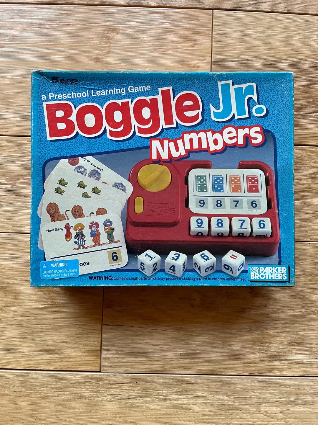Vintage Boggle Jr Preschool Numbers Game - Etsy