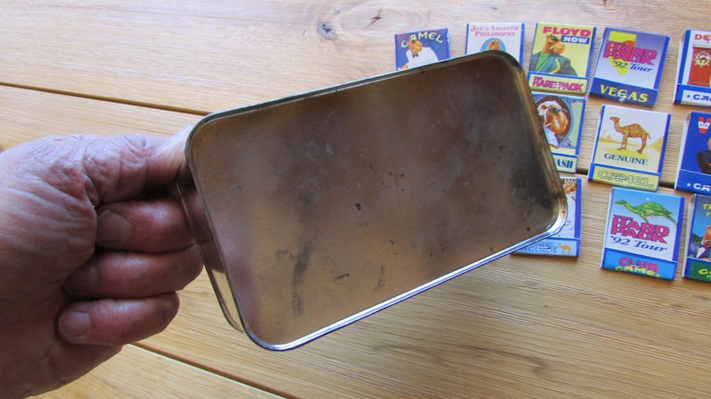 Camel Cigarette Tin and Joe Camel Matches - Etsy