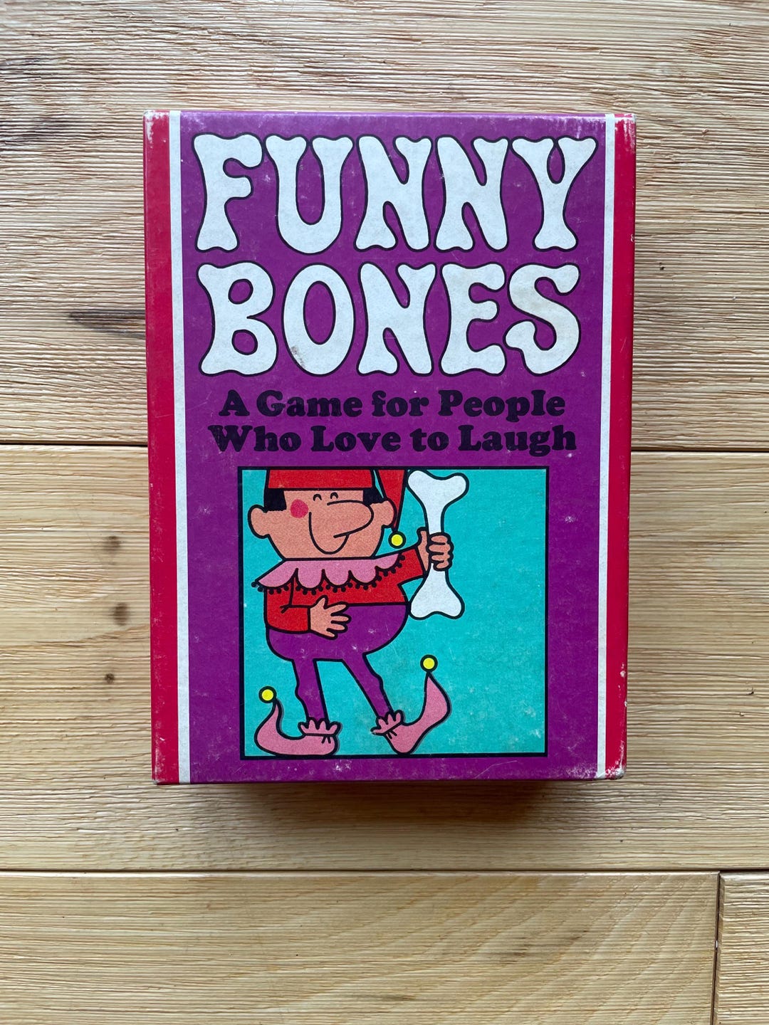 Vintage Funny Bones Card Game - Etsy
