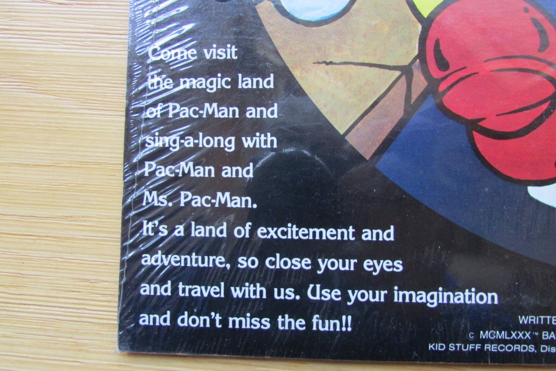 Pac-man 1980 Limited Edition Collector Series Vinyl Record | Etsy