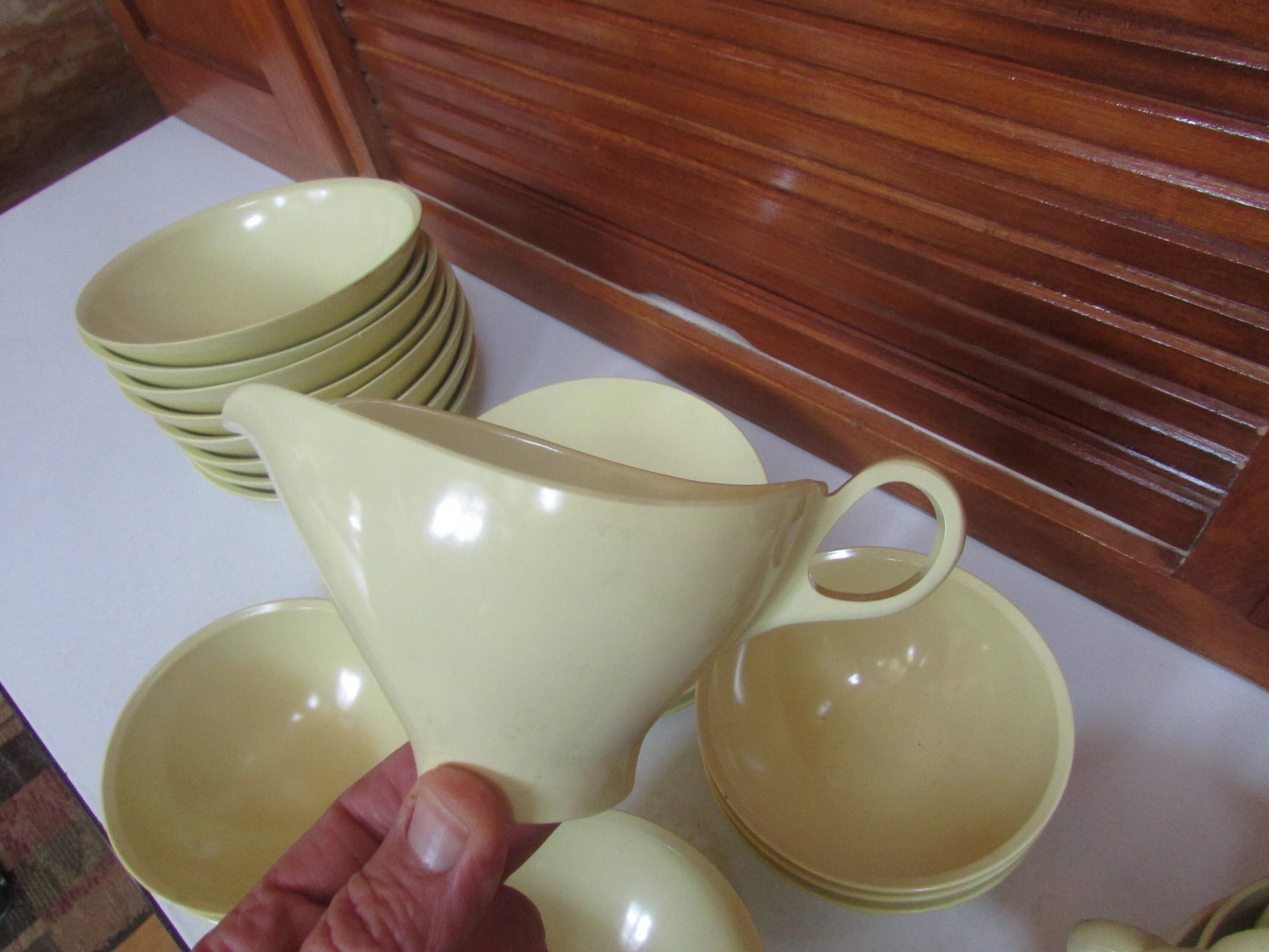 Boontonware USA Yellow Melmac Serving Dinner Set 29 Piece | Etsy