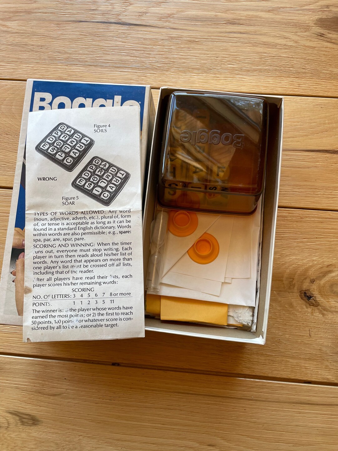 1976 Boggle Dice Game - Etsy
