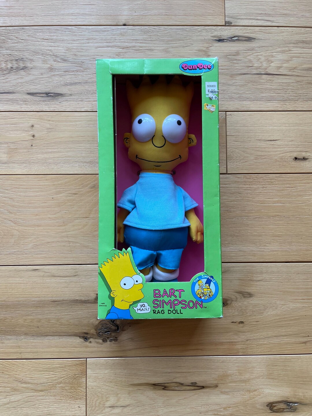 Vintage Bart Simpson Doll Etsy