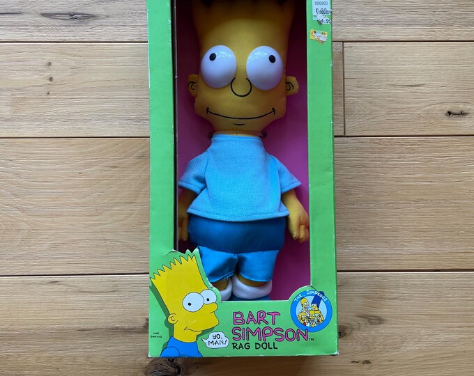 Vintage Bart Simpson Doll - Etsy