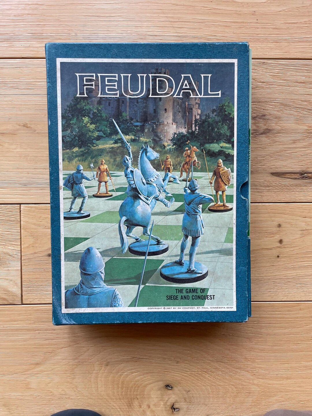 Vintage 1967 Feudal Game - Etsy