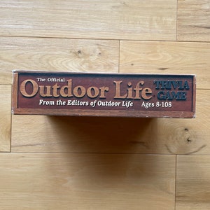 Vintage Outdoor Life Trivia Game - Etsy