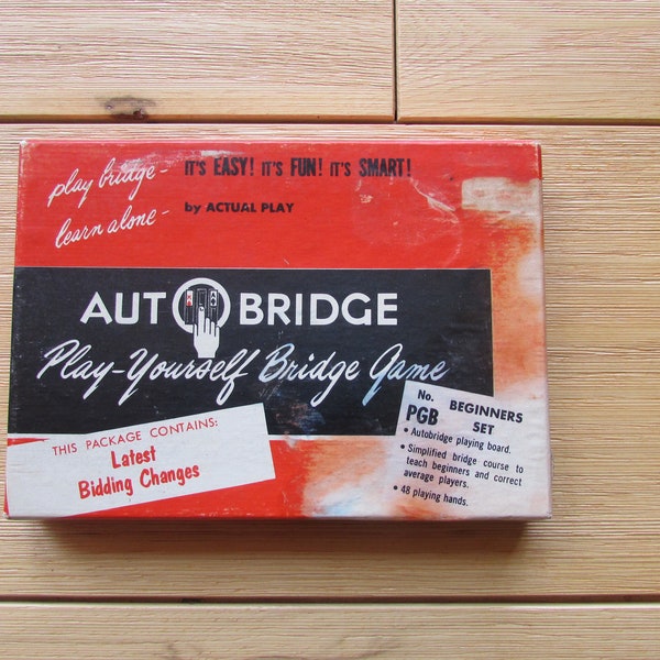 Bridge Game - Etsy