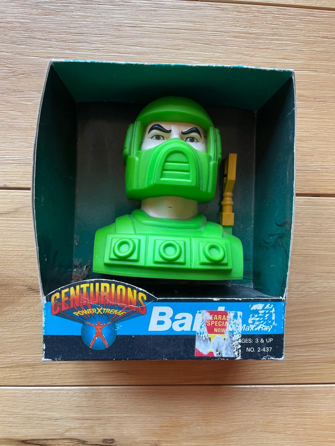Vintage 1986 Centurions Toy Bank - Etsy